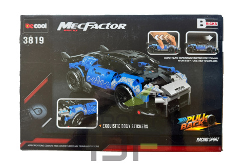 Klocki TECHNIC konstrukcyjne zabawki dla dzieci - Samochód z napędem no.3819 - 248 el ...